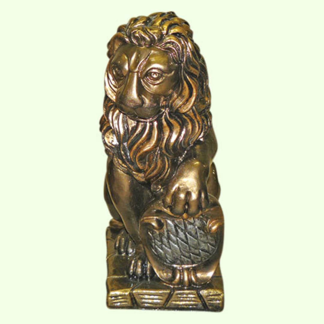 Coin Bank Lion *piggy Bank Adult *guardian Lion Large *money Pot ...