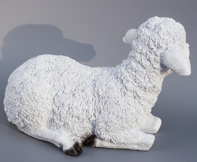 Sheep Statue farm Animals Sculpture backyard Decor Garden - Etsy