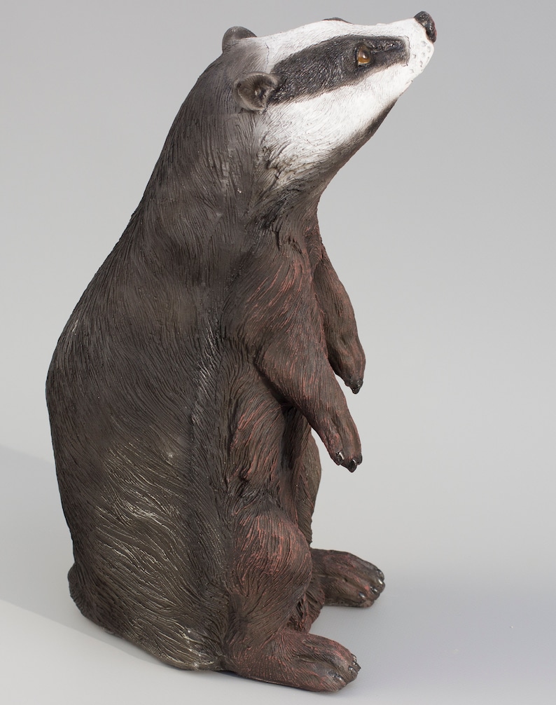 Badger Sculpture *wildlife Animal Figurine *outdoor Garden Statues ...