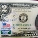 Two Dollar Stamps *US 2 Dollar Bill *paper Money Currency *federal ...