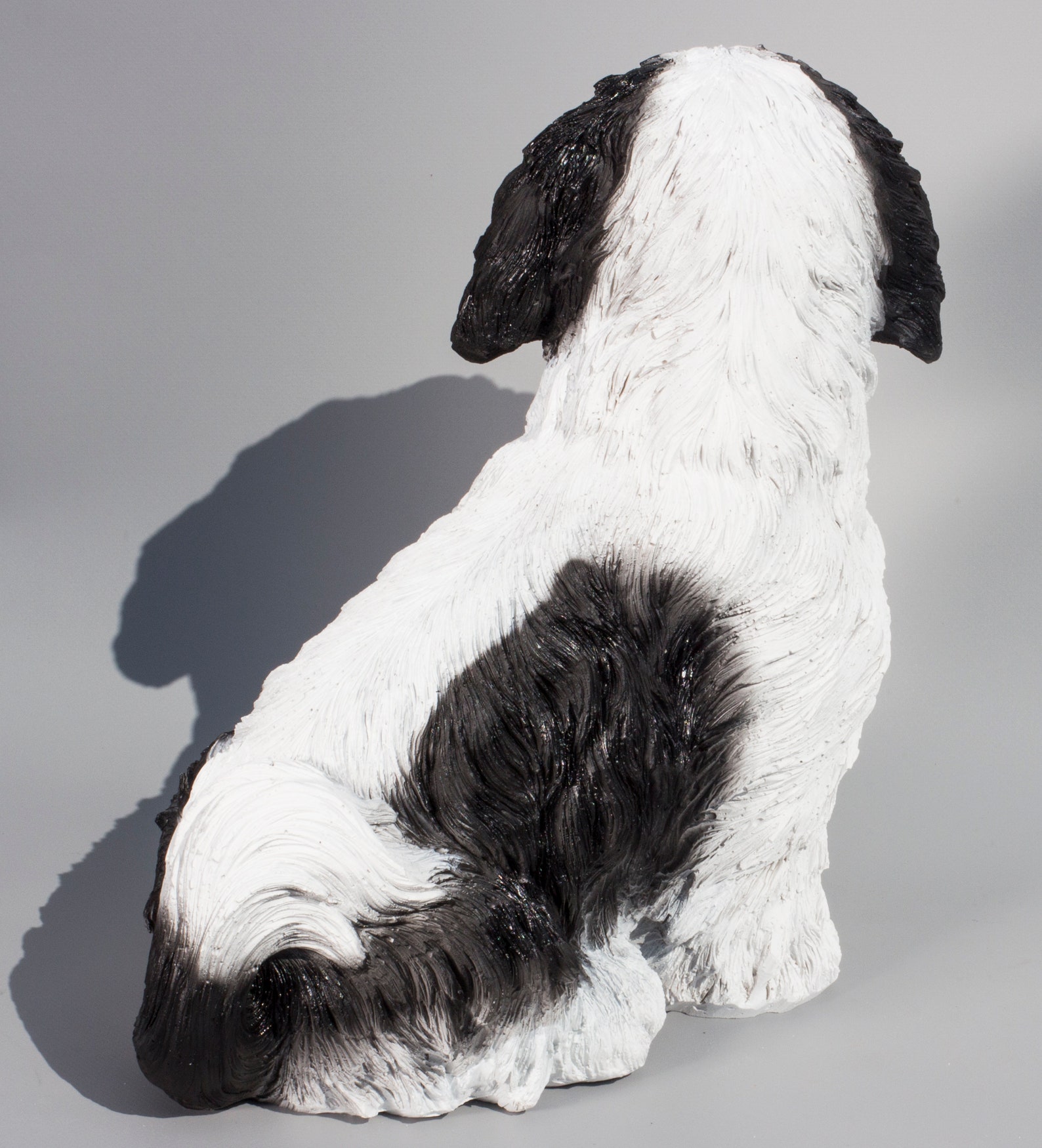 Shih Tzu Garden Statue *sitting Dog Figurine *sculpture Pet Loss ...