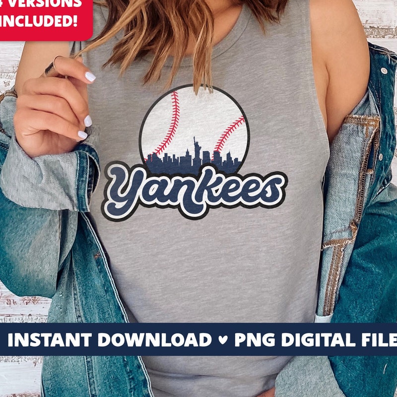 New York Yankees Svg - Etsy
