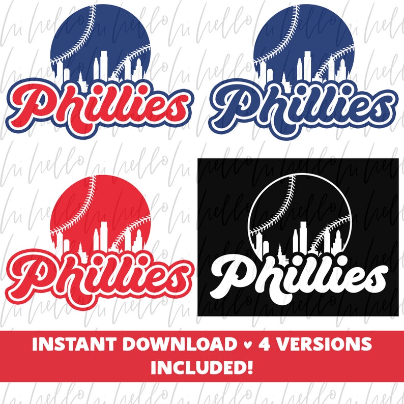 Phillies Sublimation Png, Baseball Png, Phillies Tumbler Png, Phillies ...