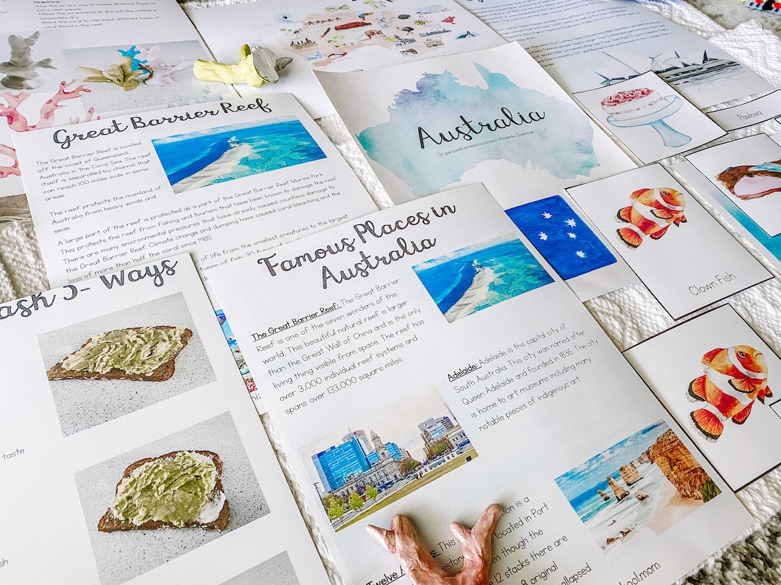 Australia Unit Study - Etsy