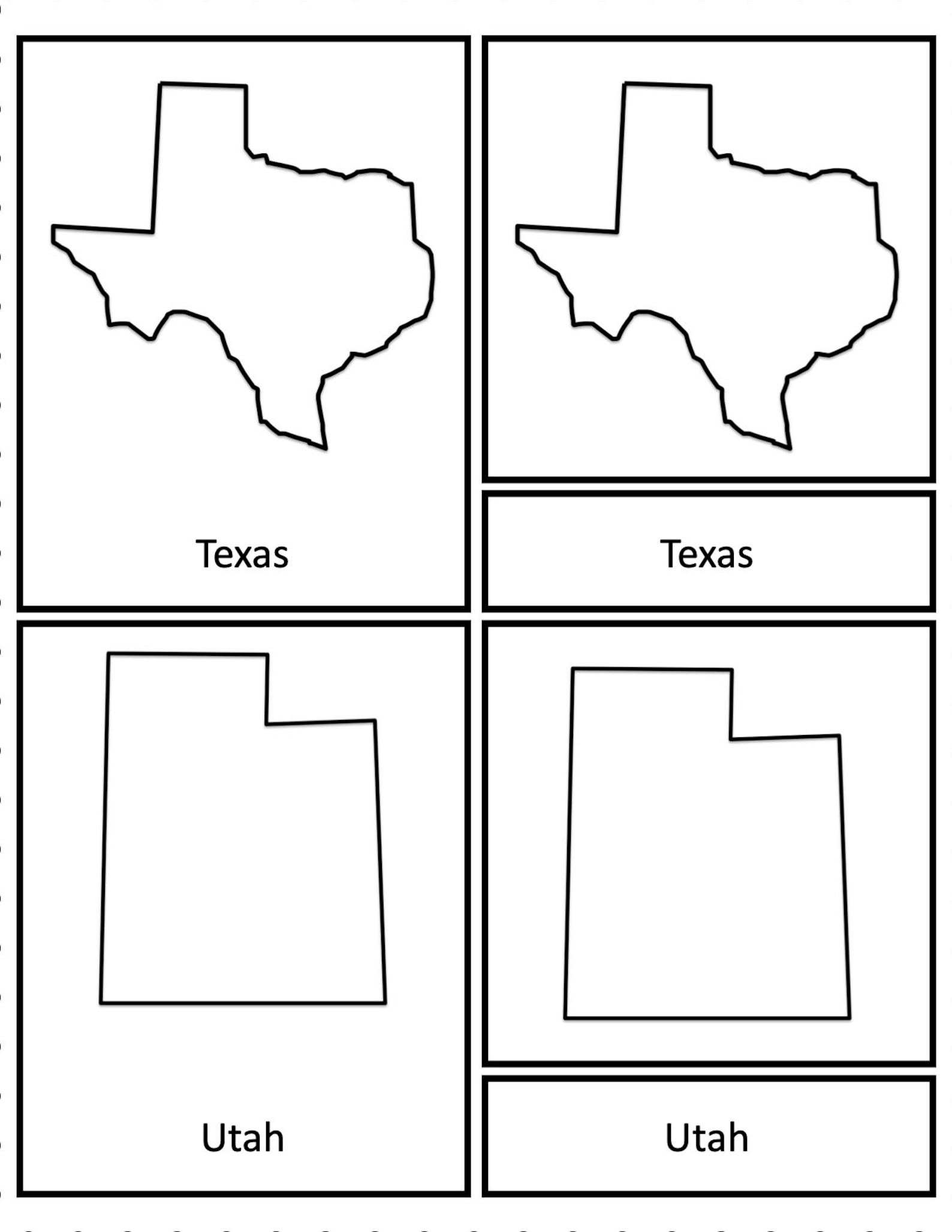 50 States Learning Pack - Etsy