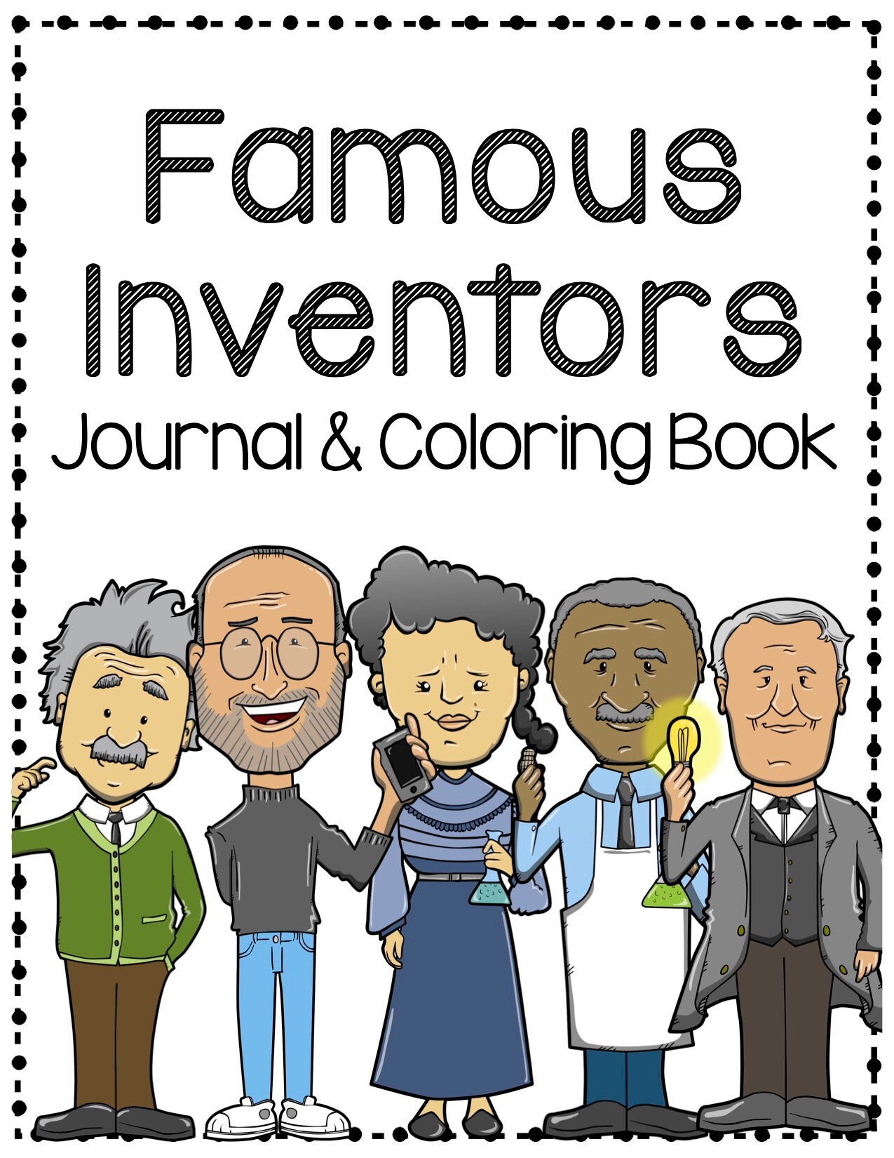 Famous Inventors Journal - Etsy