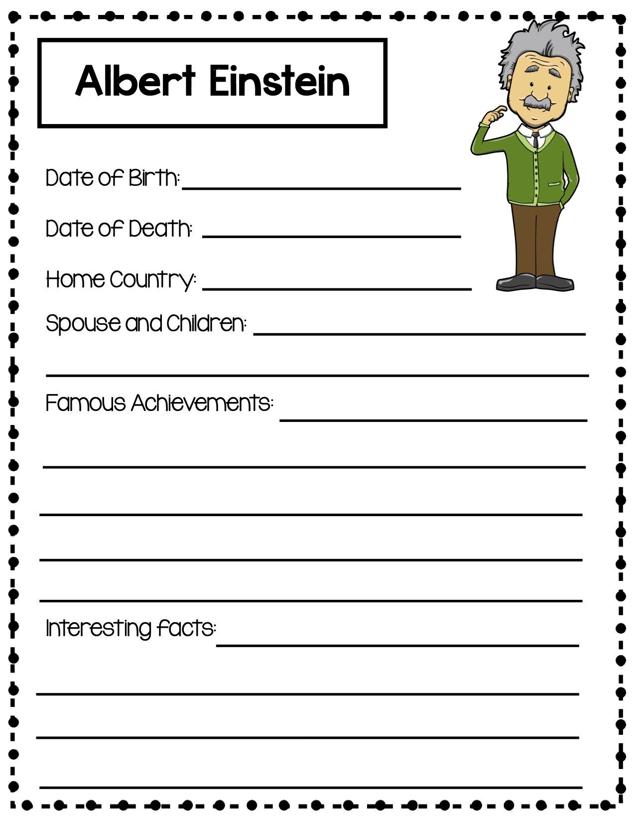 Famous Inventors Journal - Etsy