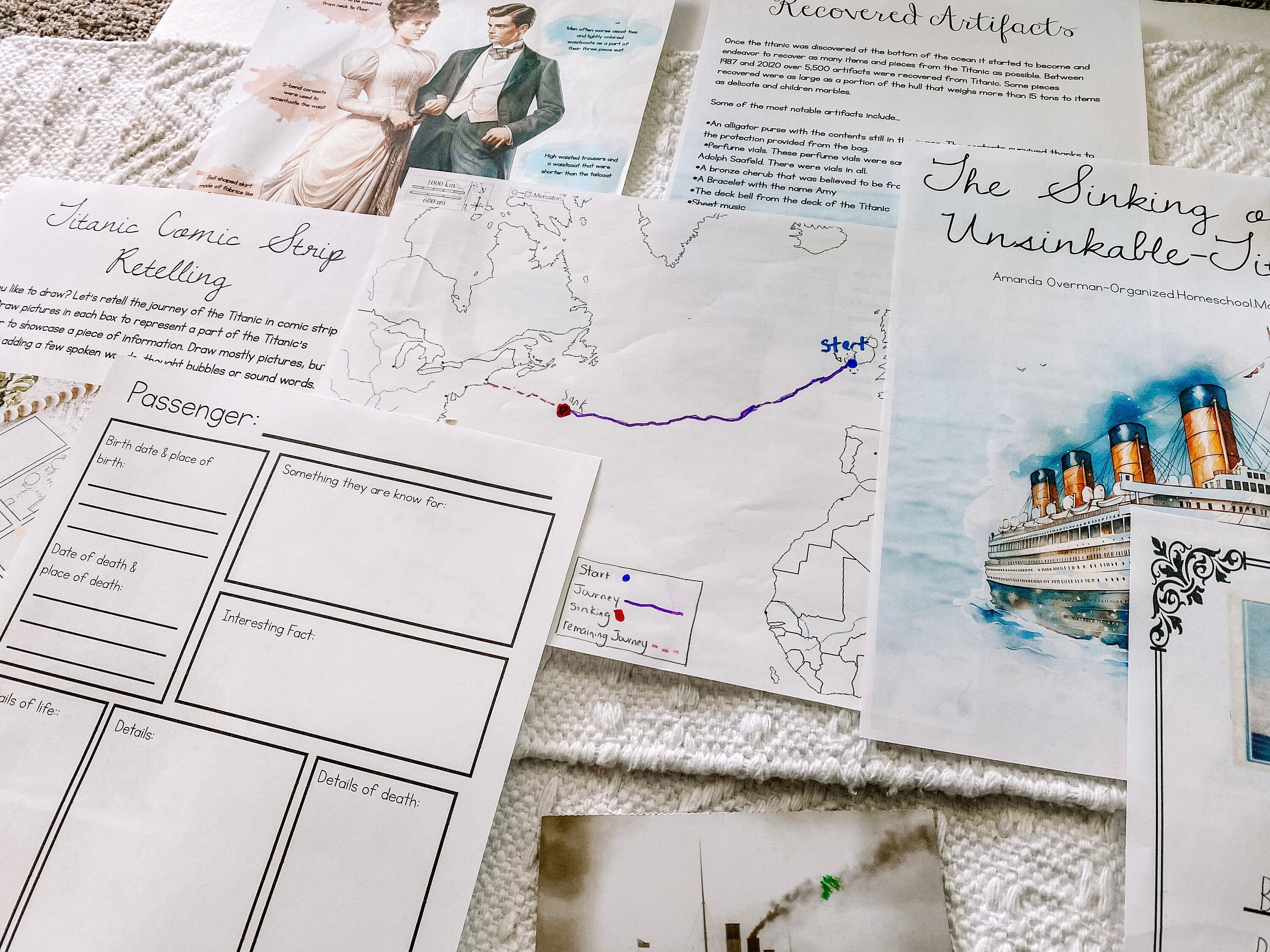 The Sinking of the Unsinkable-titanic - Etsy