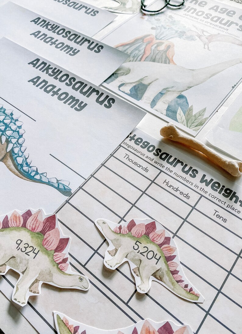 The Age of Dinosaurs - Etsy