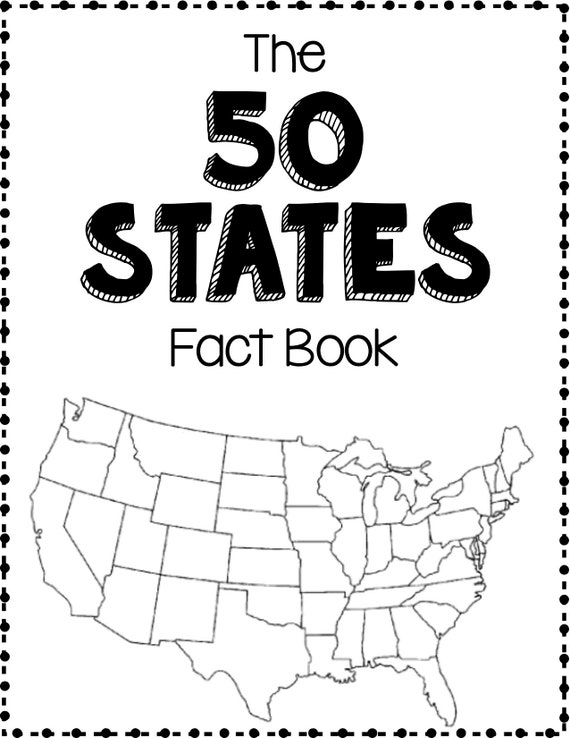 50 States Learning Pack - Etsy