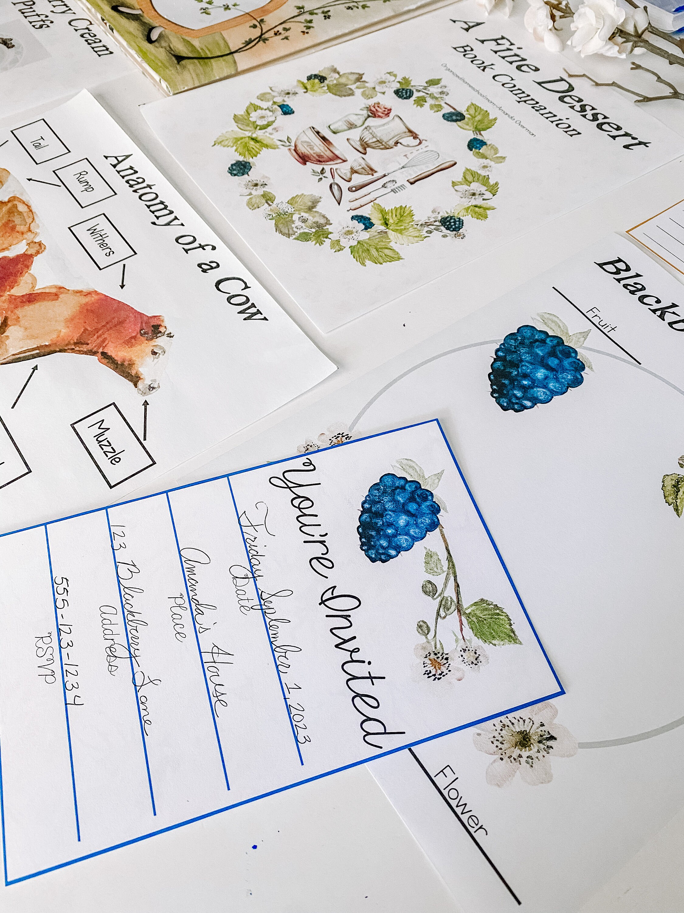 A Fine Dessert Book Companion - Etsy