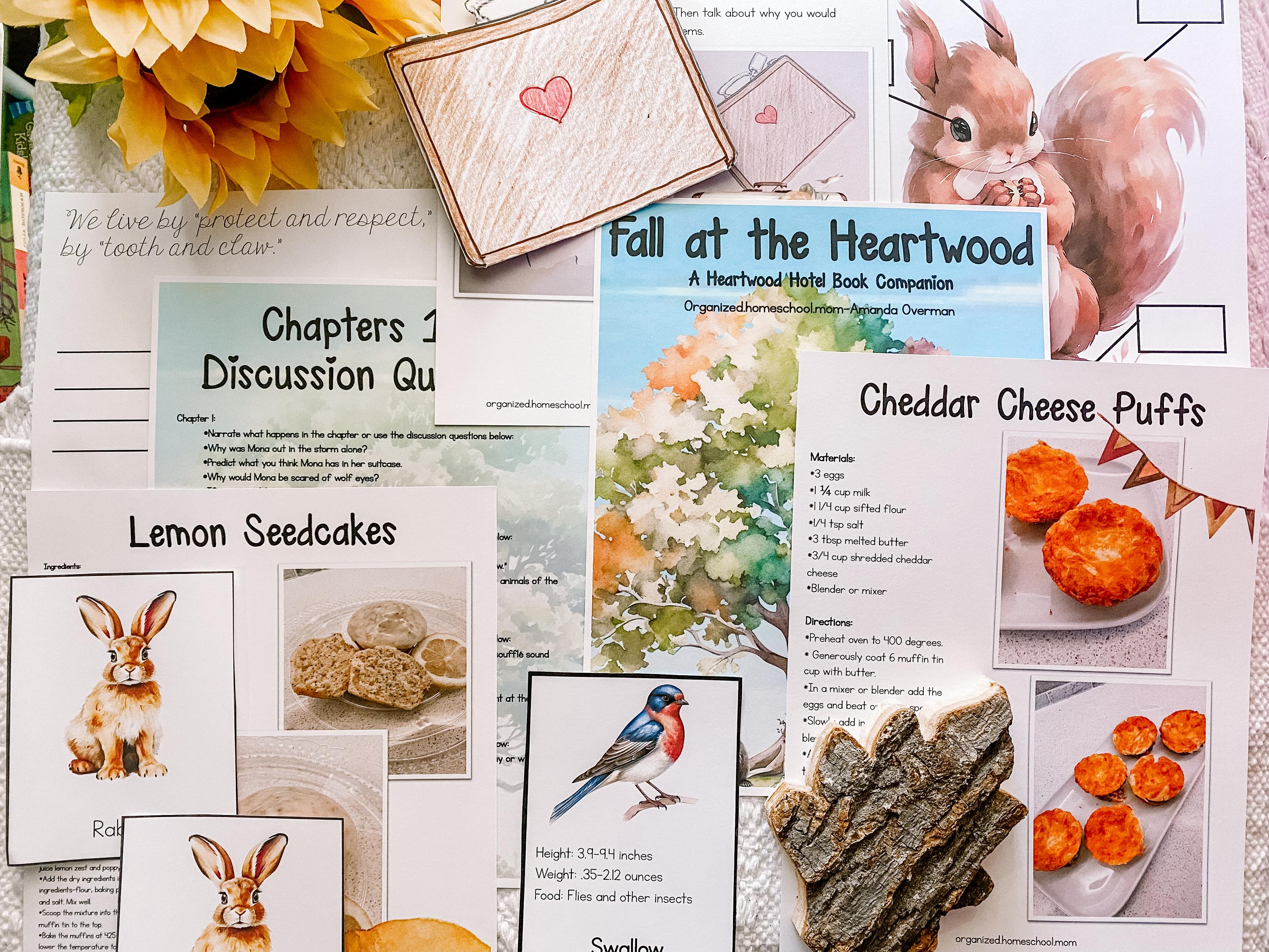 Fall at the Heartwood-a Heartwood Hotel Book 1 Companion Unit - Etsy
