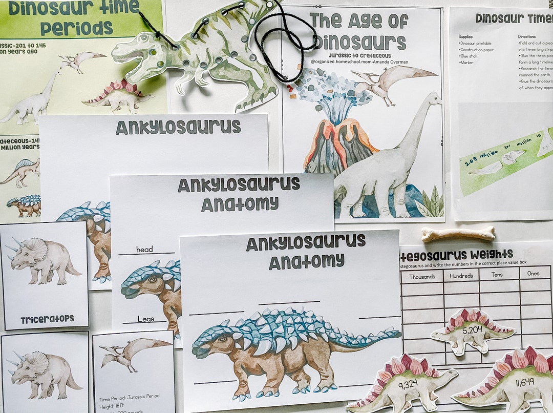The Age of Dinosaurs - Etsy