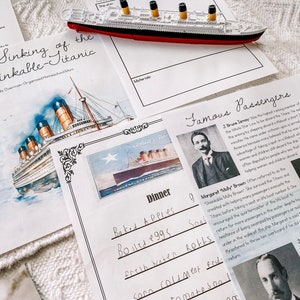 The Sinking of the Unsinkable-titanic - Etsy