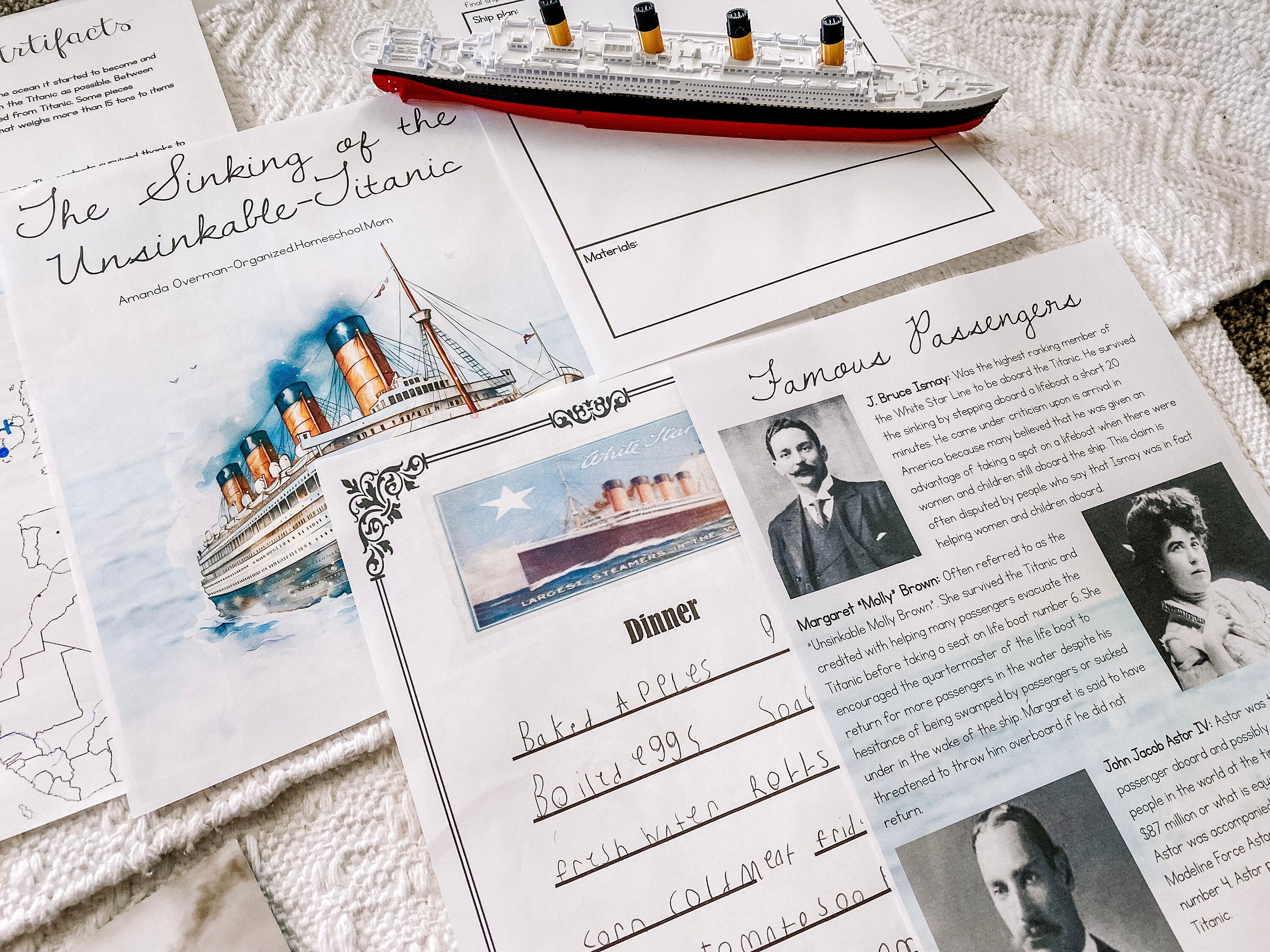 The Sinking of the Unsinkable-titanic - Etsy