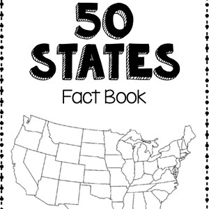 50 States Learning Pack - Etsy