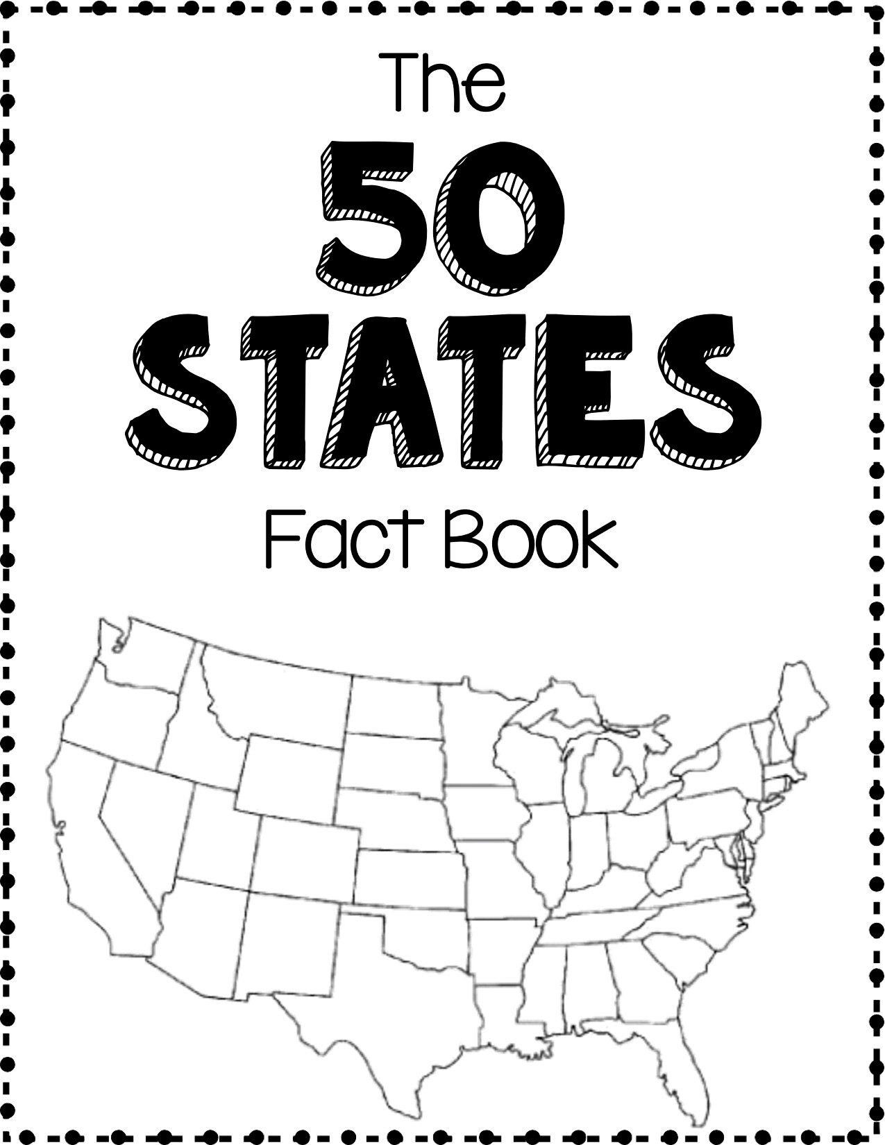50 States Learning Pack - Etsy
