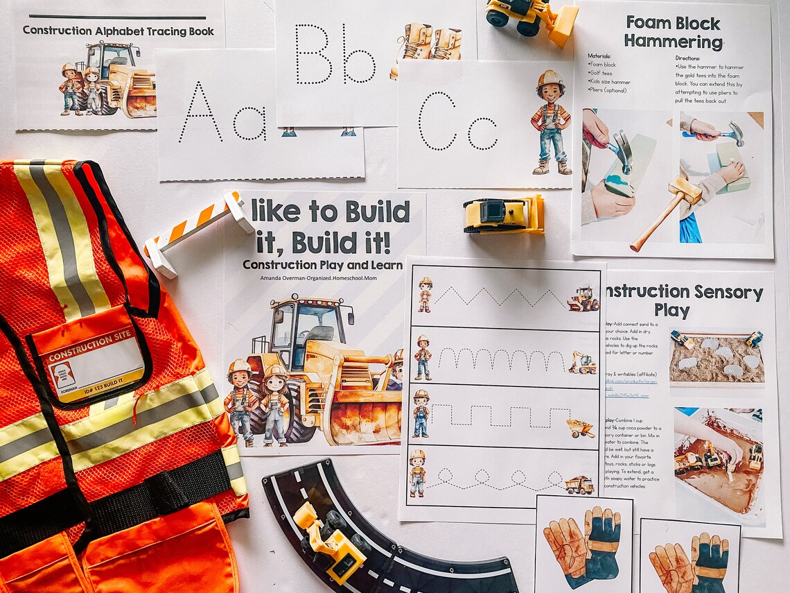 I Like to Build It, Build It-preschool - Etsy