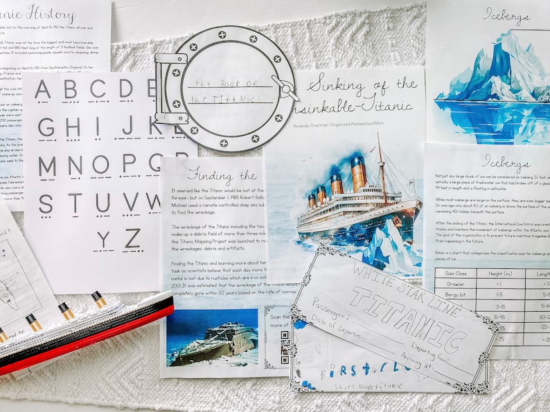 The Sinking of the Unsinkable-titanic - Etsy
