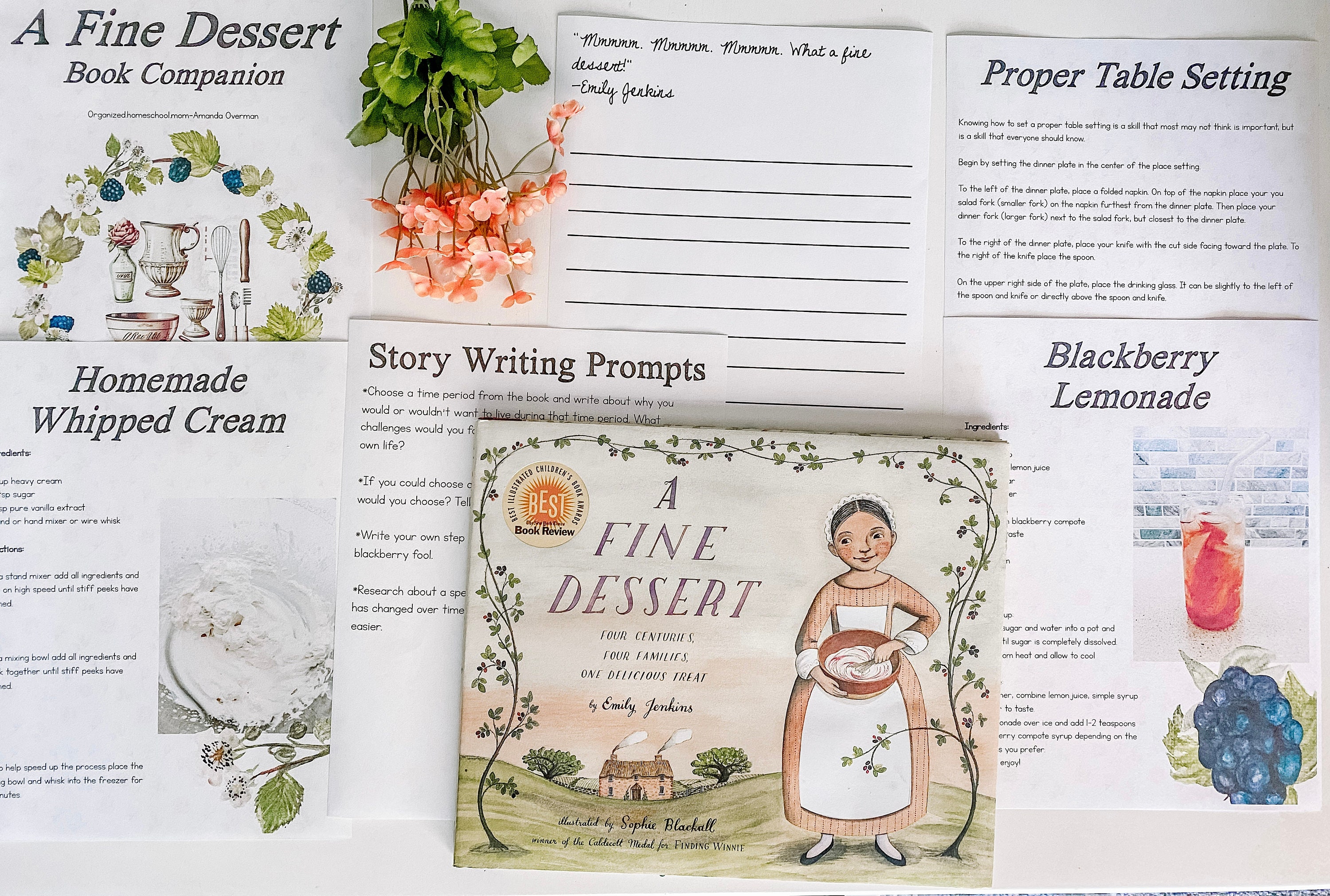 A Fine Dessert Book Companion - Etsy