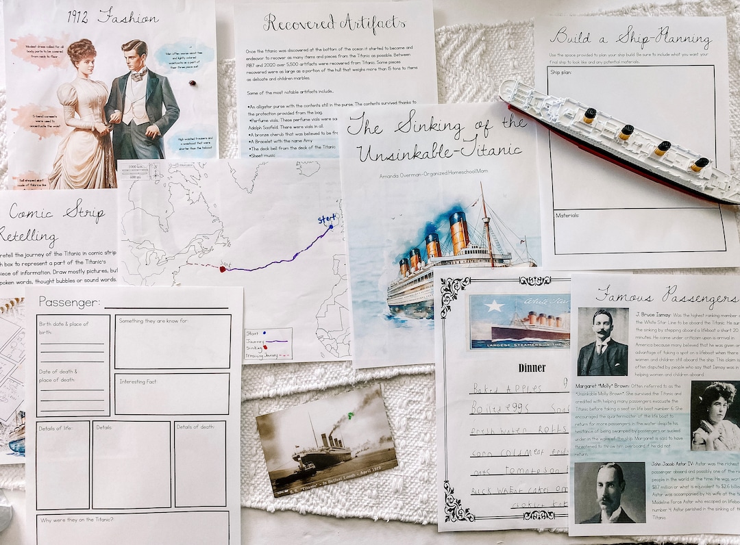 The Sinking of the Unsinkable-titanic - Etsy