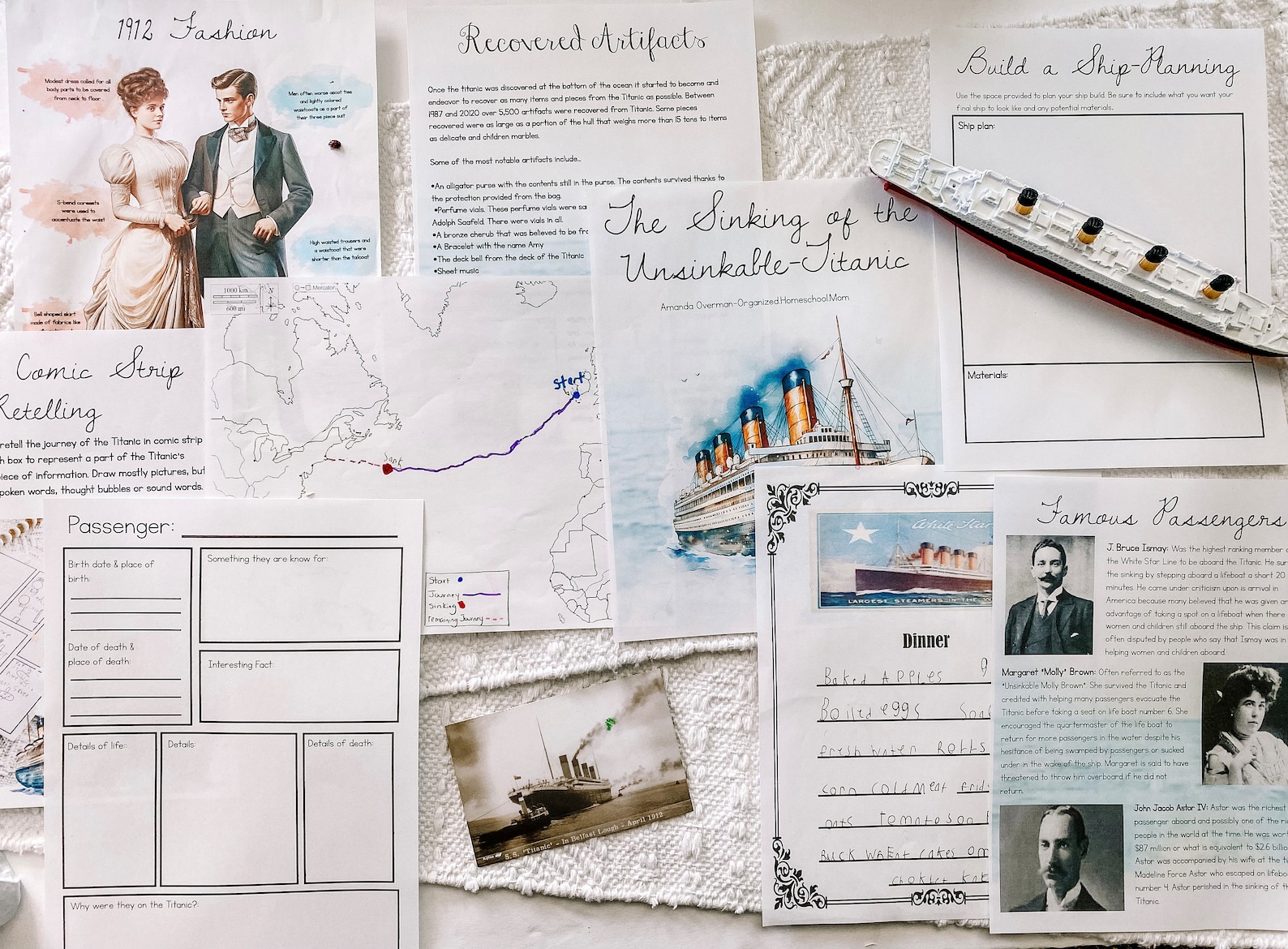 The Sinking of the Unsinkable-titanic - Etsy
