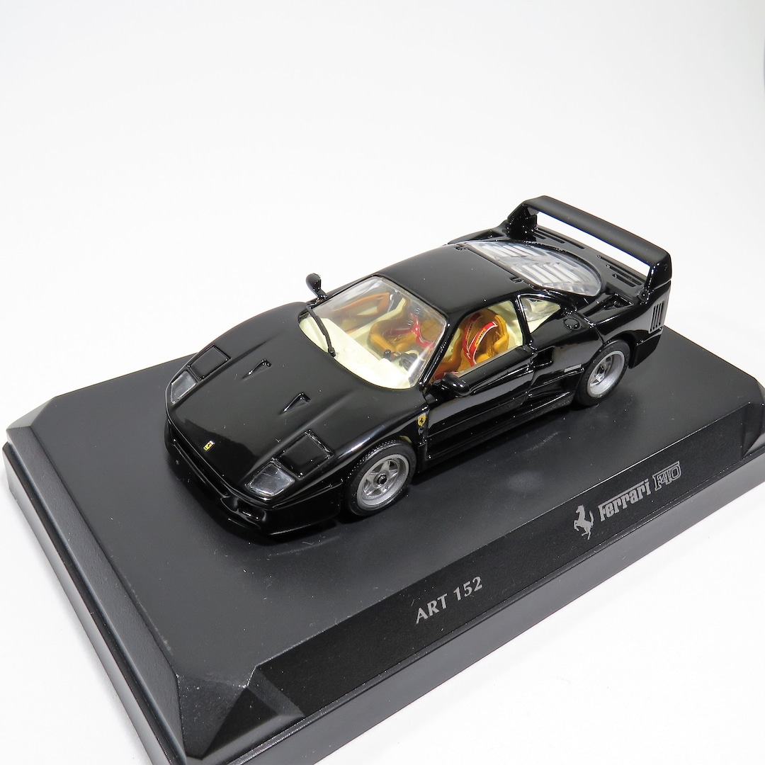 Ferrari F40 Met. Black. Diecast Scale 1:43 (4640) Detailcars REF 152 - Etsy