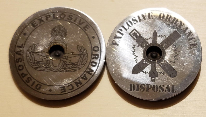 Unique 30mm AC-130J Gunship Casing Military Challenge Coin. Army/air ...