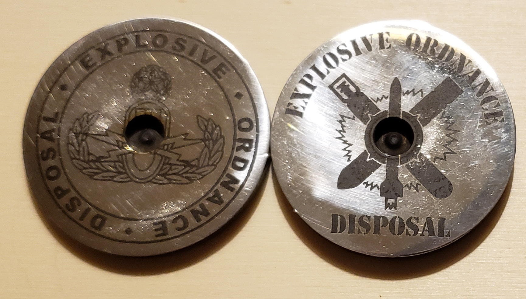 Unique 30mm AC-130J Gunship Casing Military Challenge Coin. Army/air ...