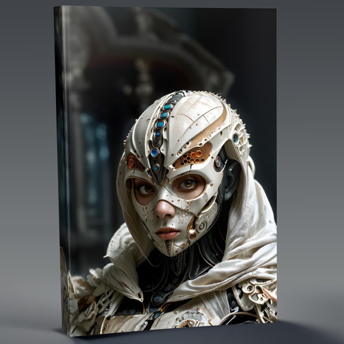 Sci-fi Cyborg Book Covers - Set of 5 Premade Cover Designs for Action ...
