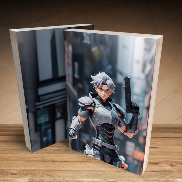 Premade Book Cover Anime - Etsy