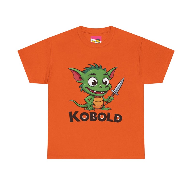 Cute Friendly RPG Fantasy Kobold T-shirt Cotton Tee for the Clever ...