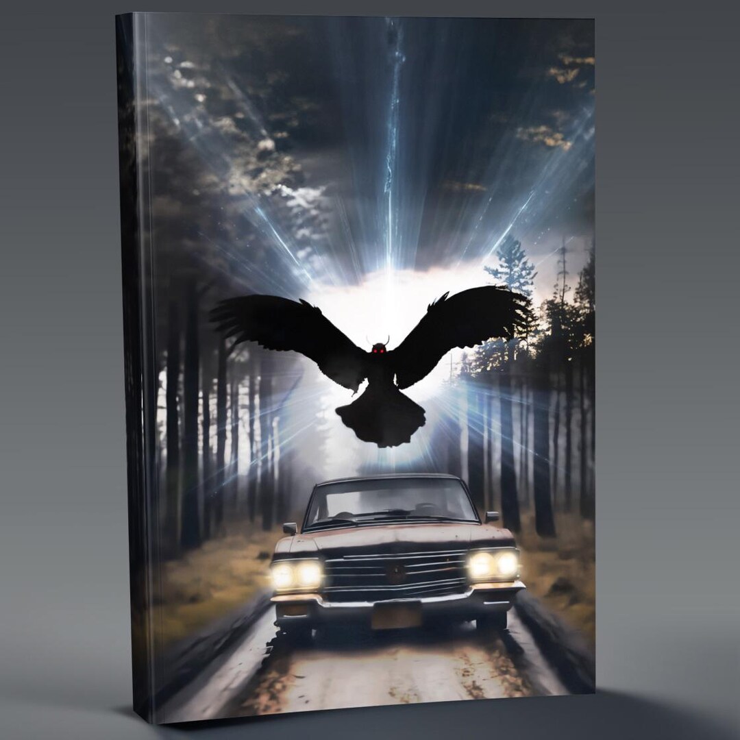 Custom Premade Horror Book Cover Car Driving on Dirt Road in a Forest ...