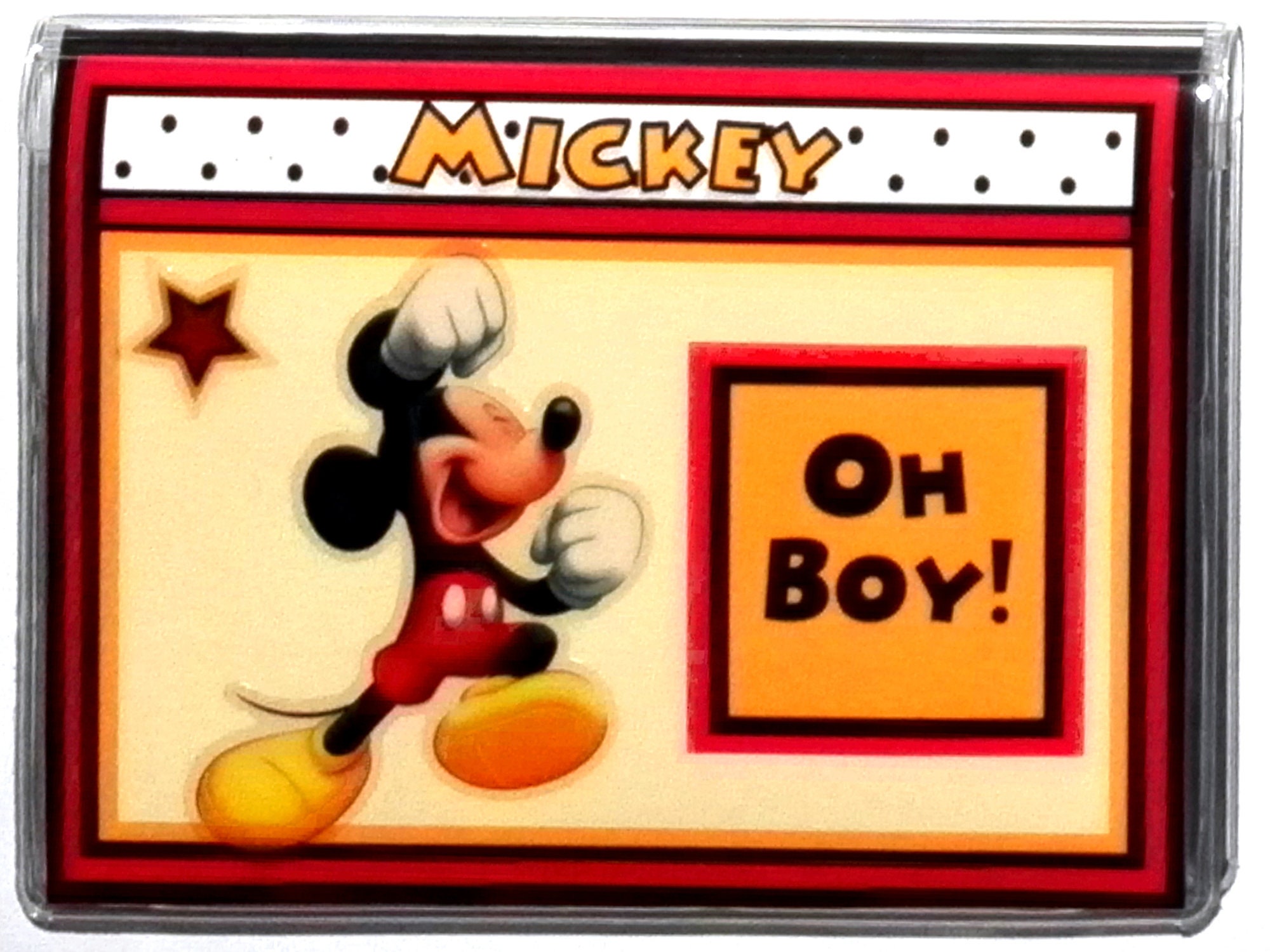 RFID Protected Debit Credit Card Holder Mickey Mouse-y1 - Etsy