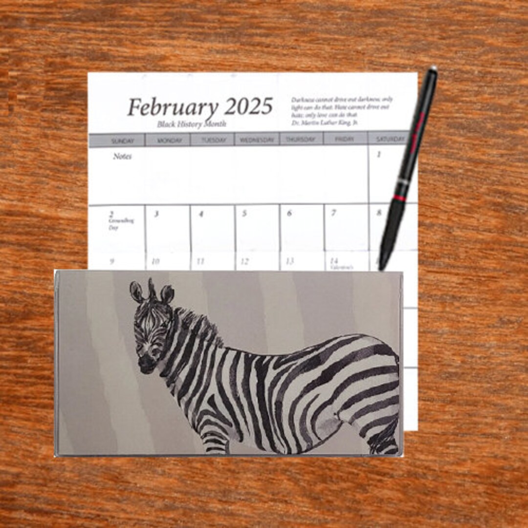 Your Choice African Safari Animal 2 Year 2024 2025 Pocket Calendar ...