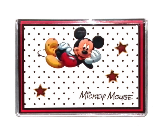 RFID Protected Debit Credit Card Holder Mickey Mouse Mini Register ...