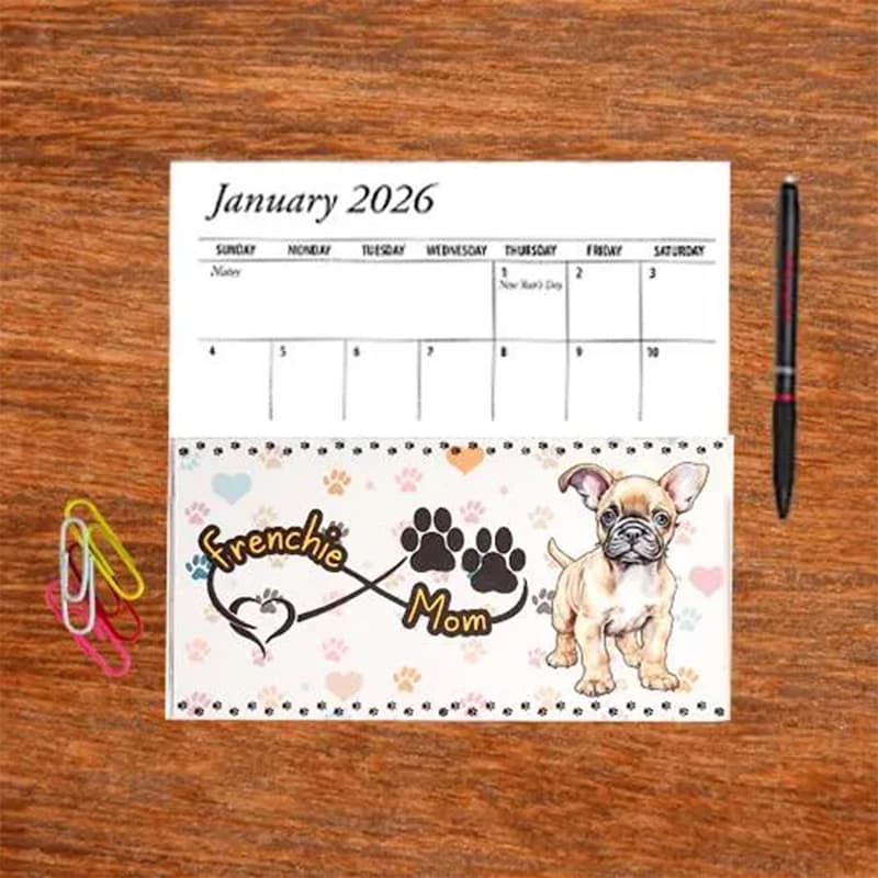 Paw Print 2025 2026 Calendar - Etsy