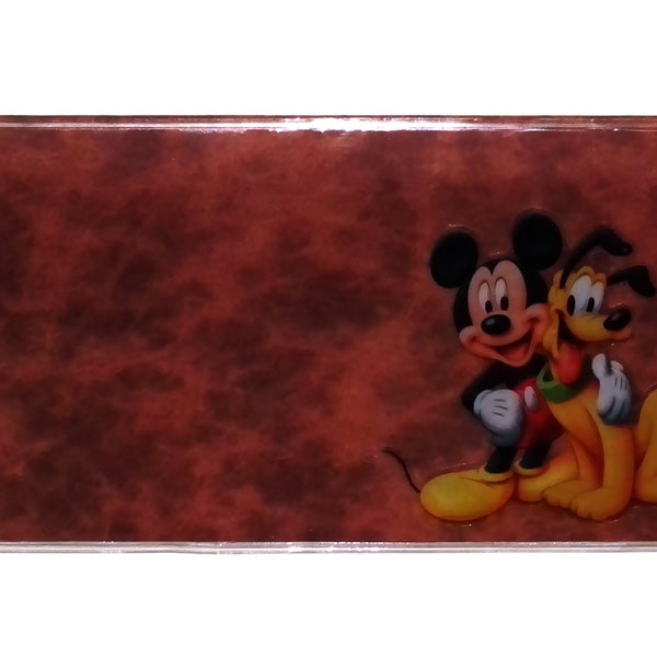 Mickey Mouse Checkbook Cover - Etsy