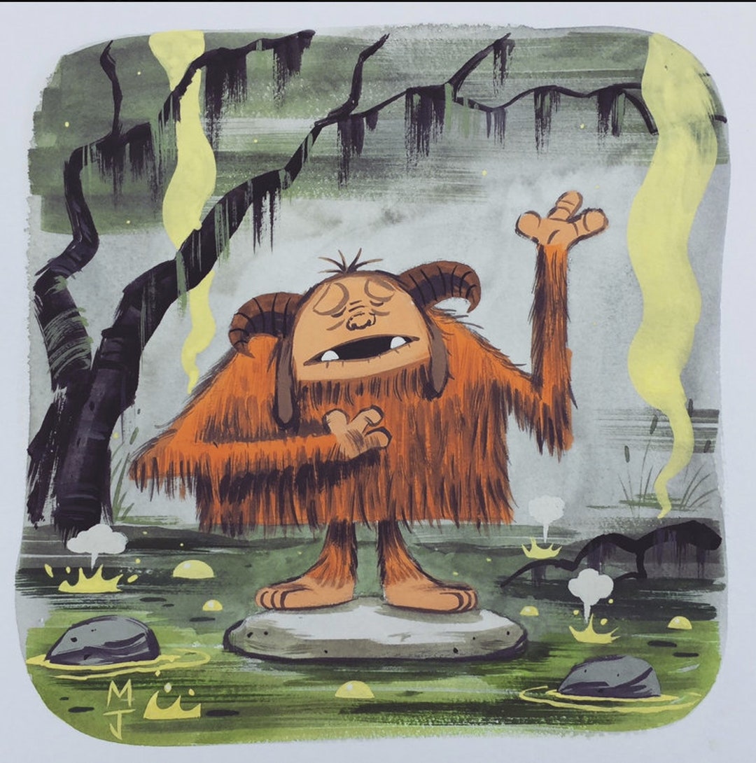 Jim Henson Labyrinth Character, Ludo in the Bog of Eternal Stench - Etsy