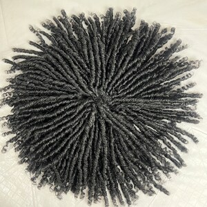 Dreadlocks Hair Toppers Short Faux Locs Curly Afro Synthetic Braid Hair ...