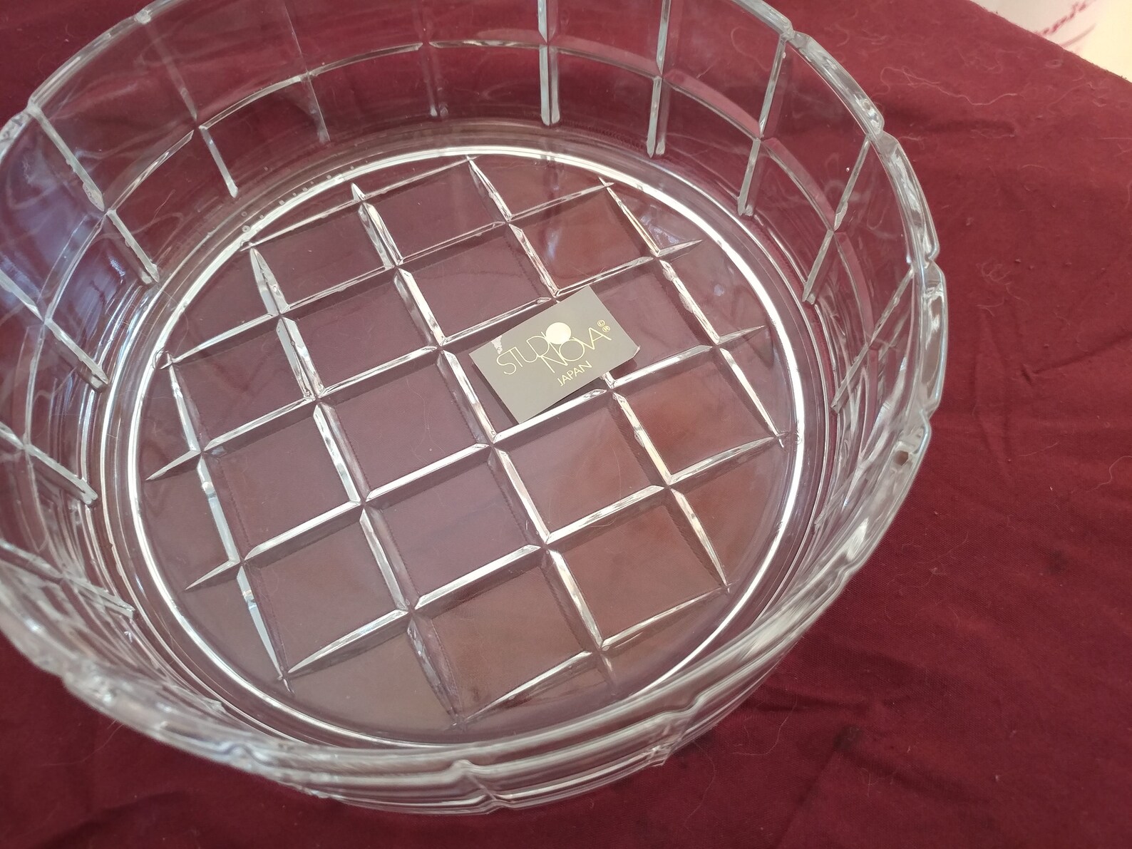 Vintage Crystal Candy Dish by Studio Nova Japan. | Etsy