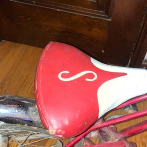 Vintage All Original Bike, Schwinn Pixie, Red Bicycle 46" X 29 Training ...