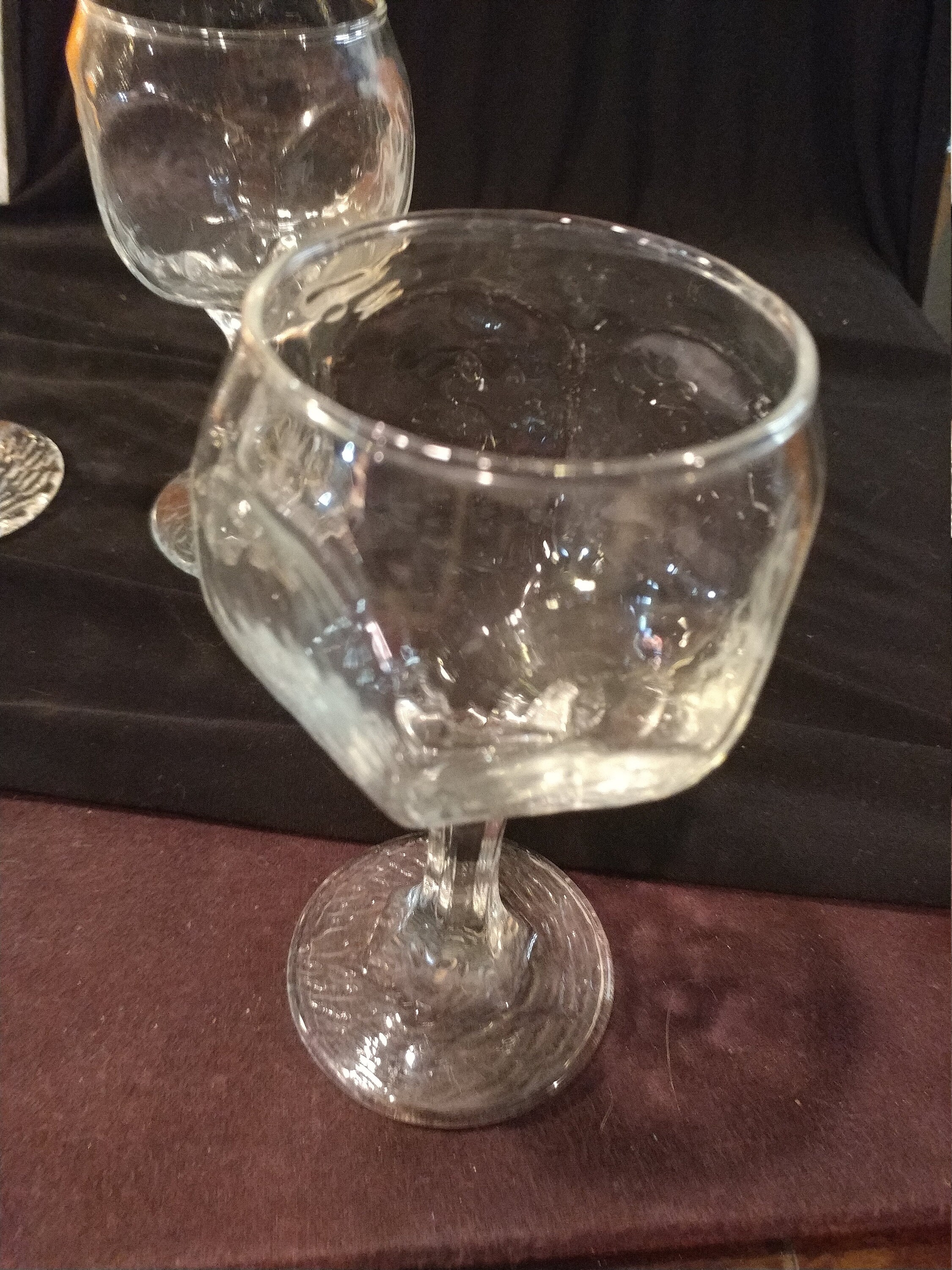 Vintage Libbey Glass Clear Chivalry Tall 5-1/2 Tall - Etsy