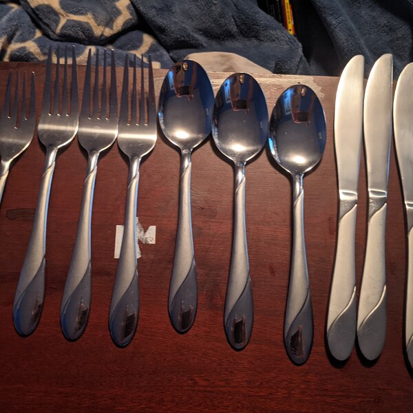 Cambridge Stainless Flatware - Etsy