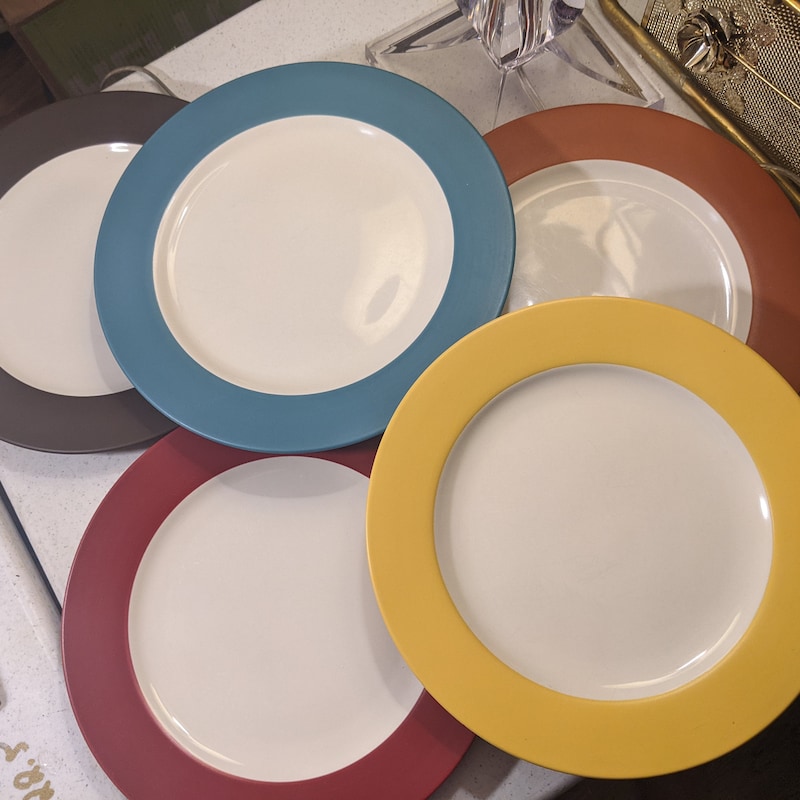 Mustard Dinner Plates - Etsy