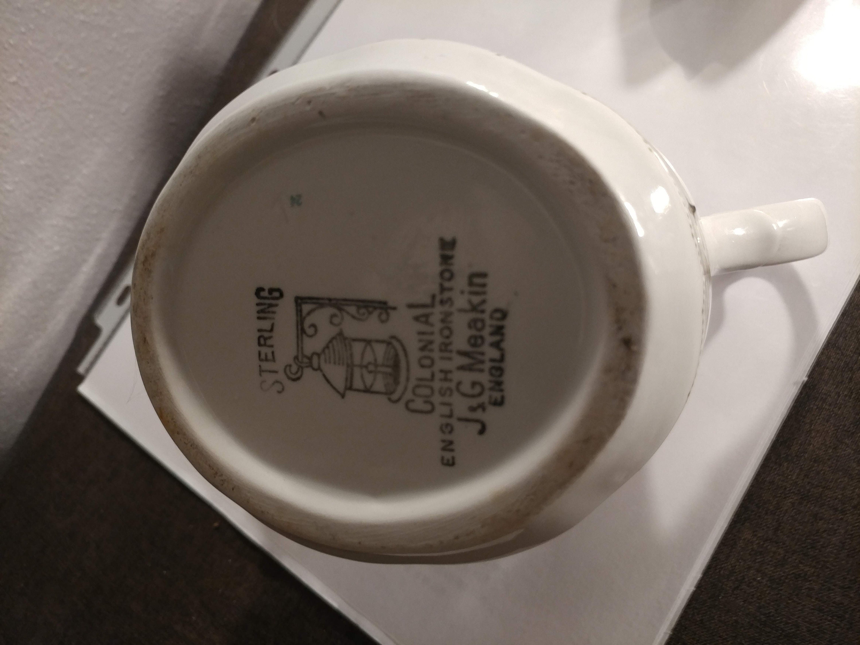 Vintage J & G Meakin Sterling English Colonial Ironstone | Etsy