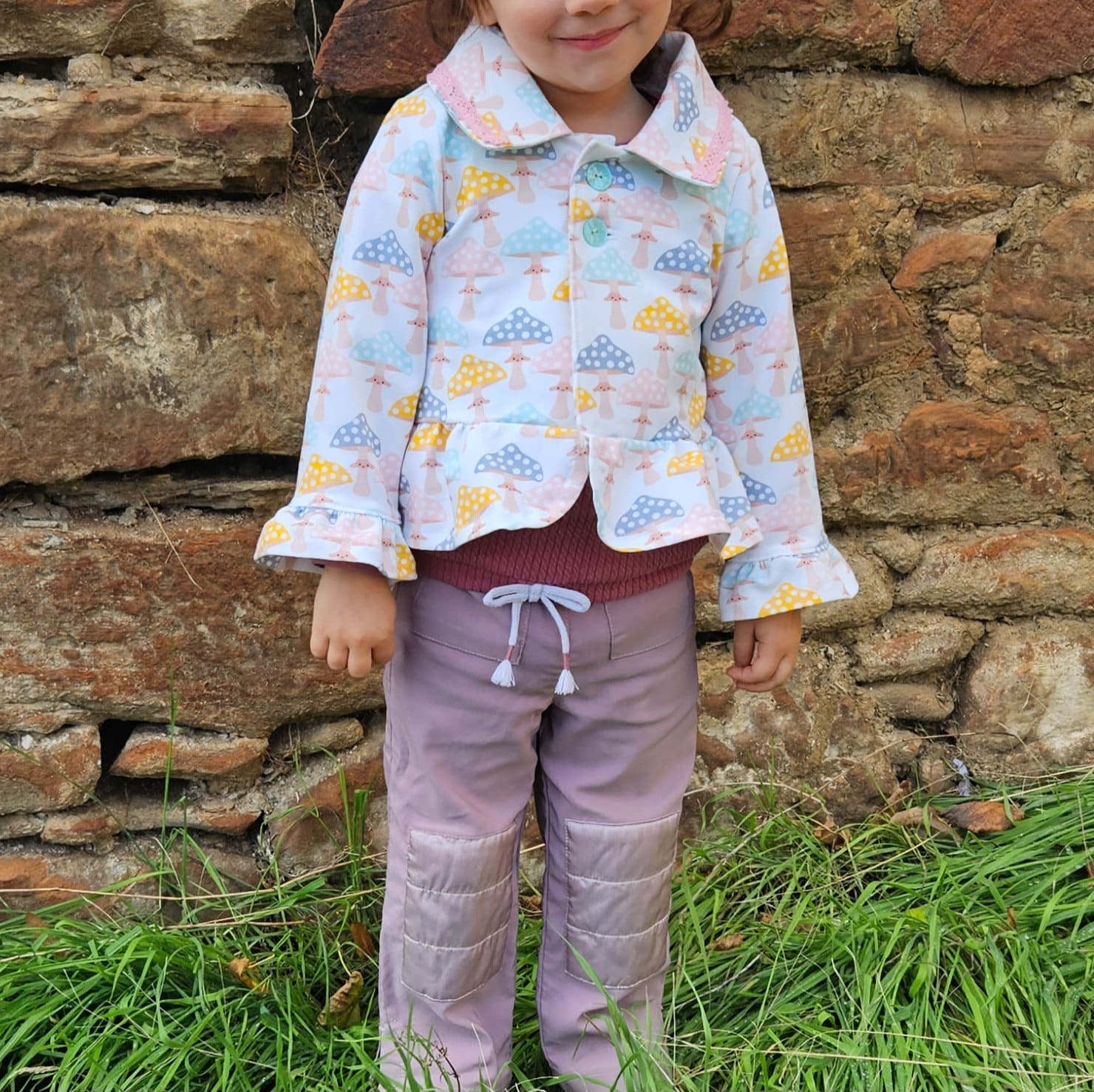 PDF Sewing Pattern Children's Jacket Clara Size. 80-140 - Etsy