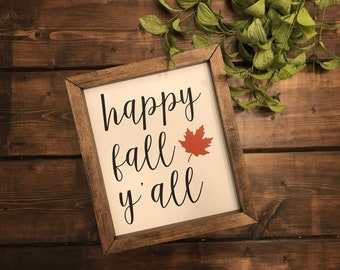 Fall signs | Etsy