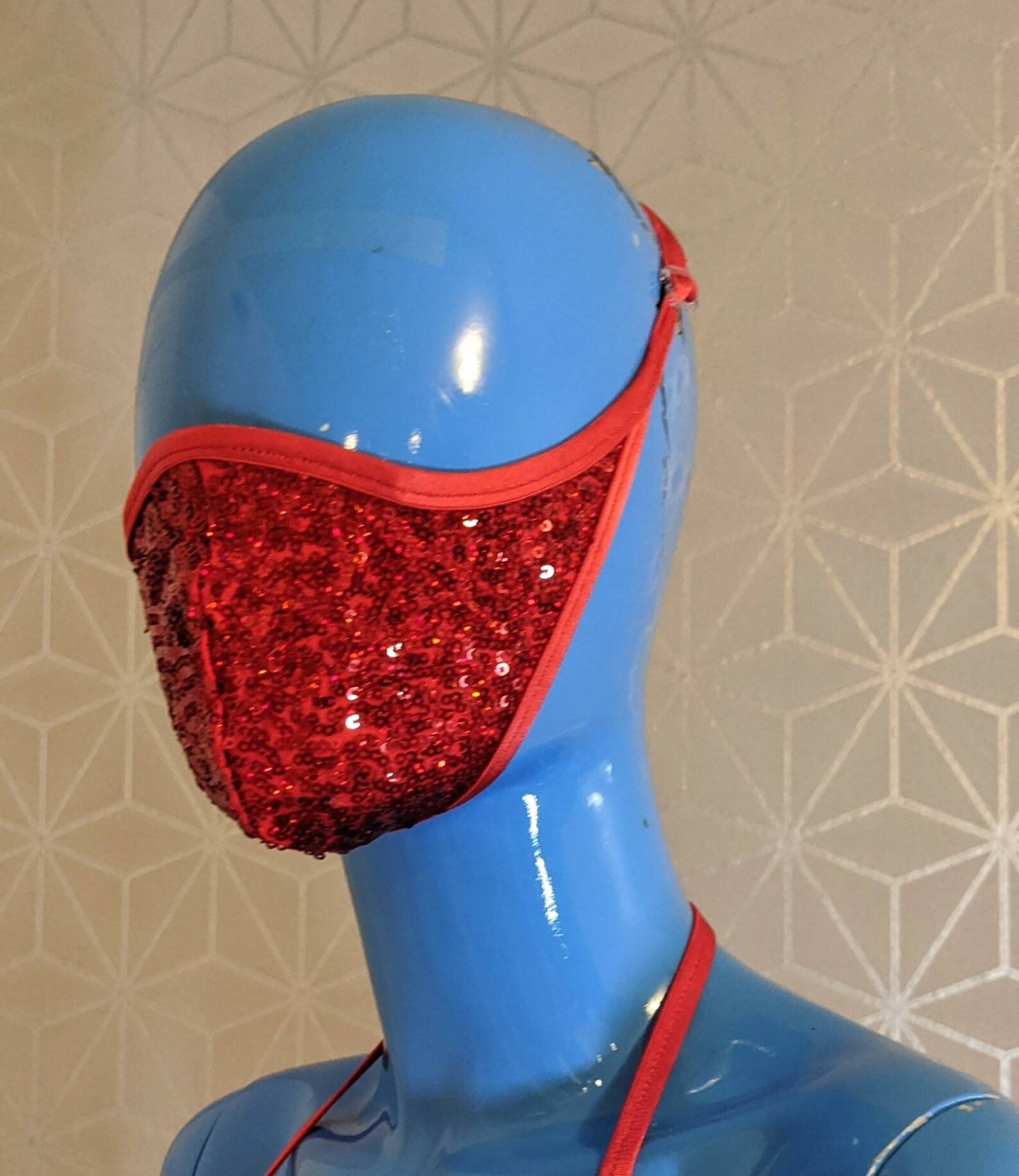 Jessica Rabbit Sequin Face Mask - Etsy