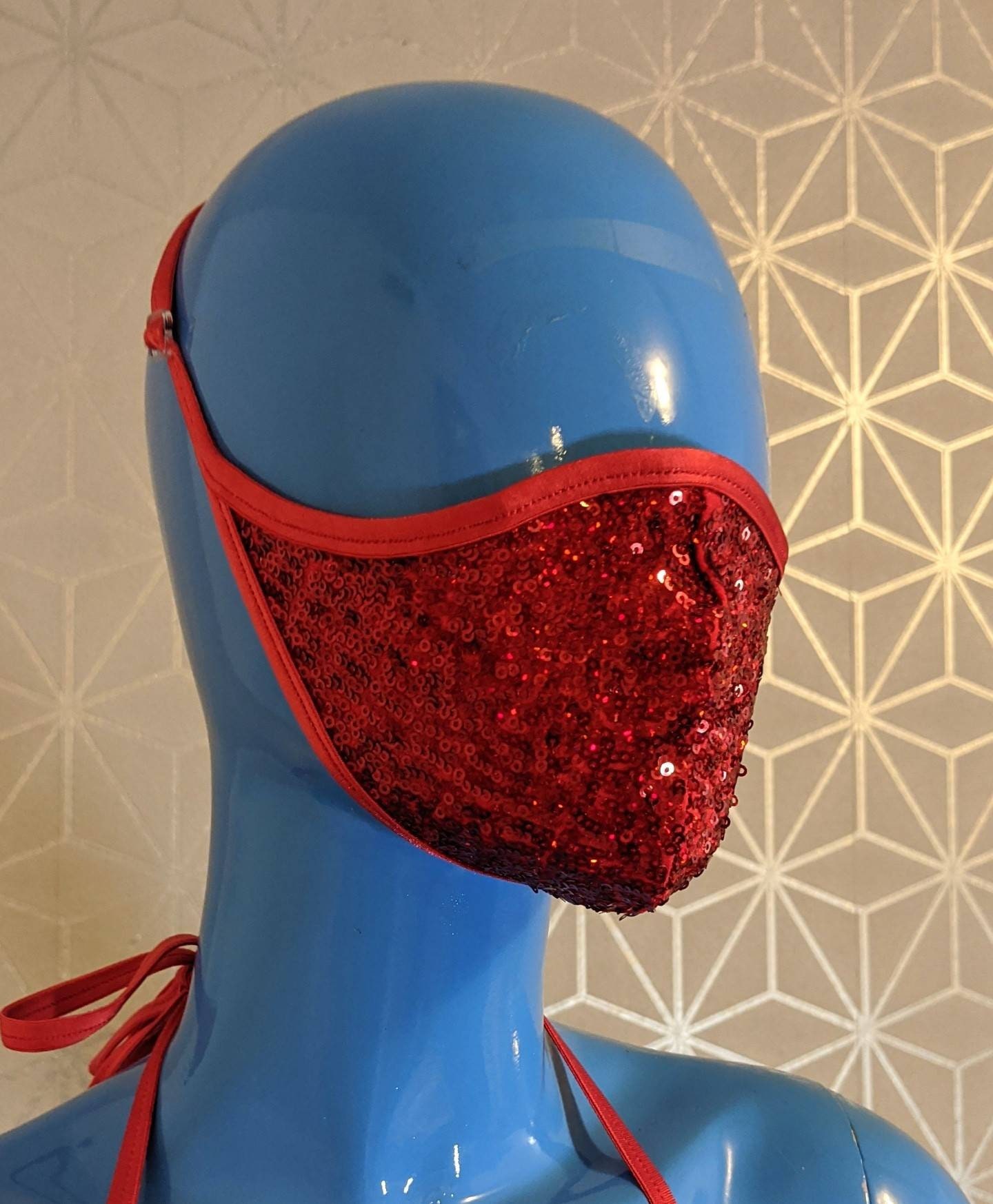 Jessica Rabbit Sequin Face Mask - Etsy